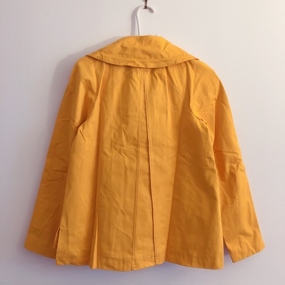 Zara | Jackets & Coats | Zara Trf Short Yellow Jacket | Poshmark